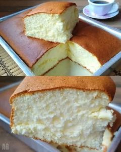 Fluffy Japanese Castella Cake Recipe – Lets Cook