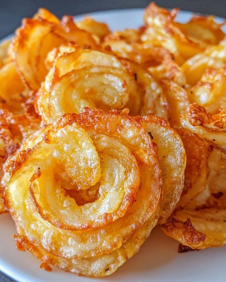 Crispy Onion Cheddar Chips – Lets Cook