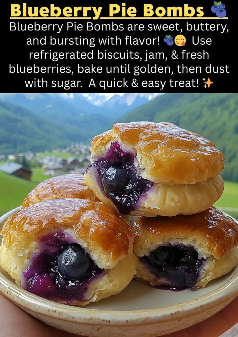 Blueberry Pie Bombs – Lets Cook